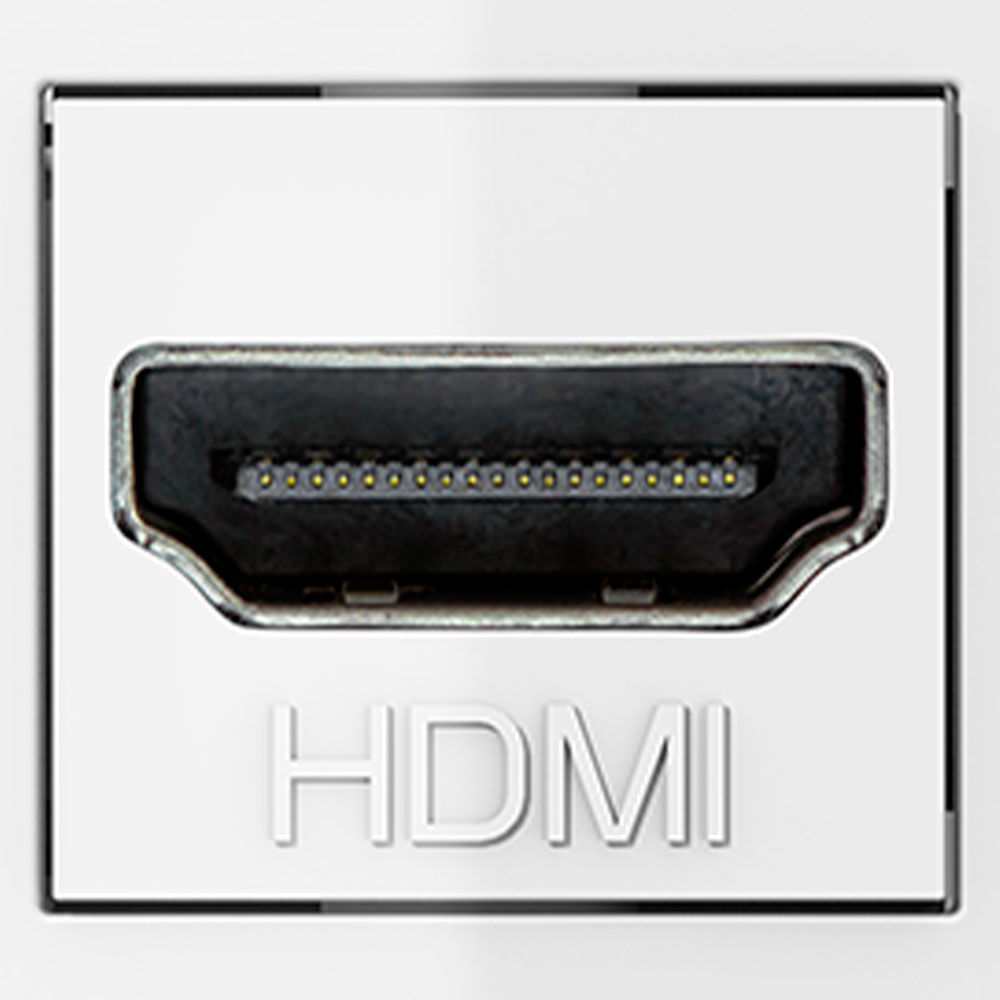 Módulo Tomada HDMI Revitá Soprano Branco | G-Haus - G-Haus