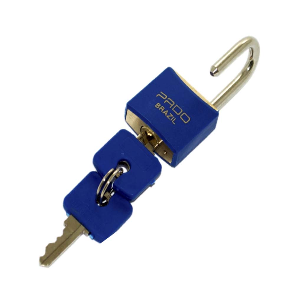 Cadeado 35mm Pado SM LT-35MM - S1 mesmo segredo azul | G-Haus - G-Haus