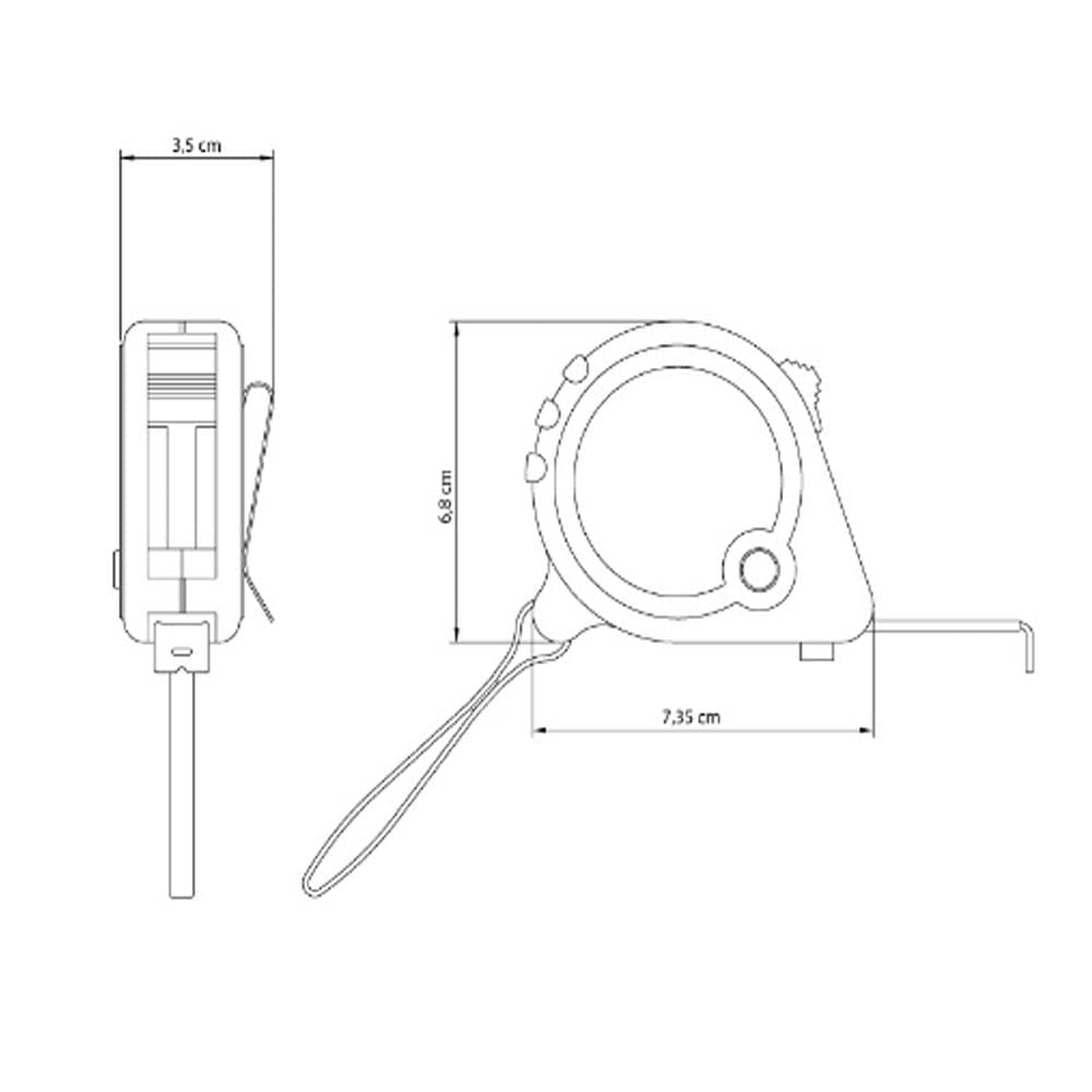 Trena 3 metros Tramontina Master 43156/303 trava dupla | G-Haus - G-Haus