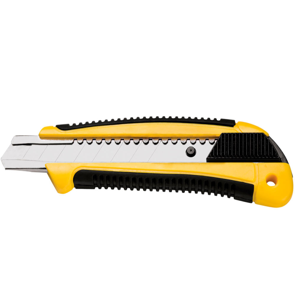 Estilete 18mm Tramontina 43390/302 com guia Aço Emborrachado | G-Haus ...