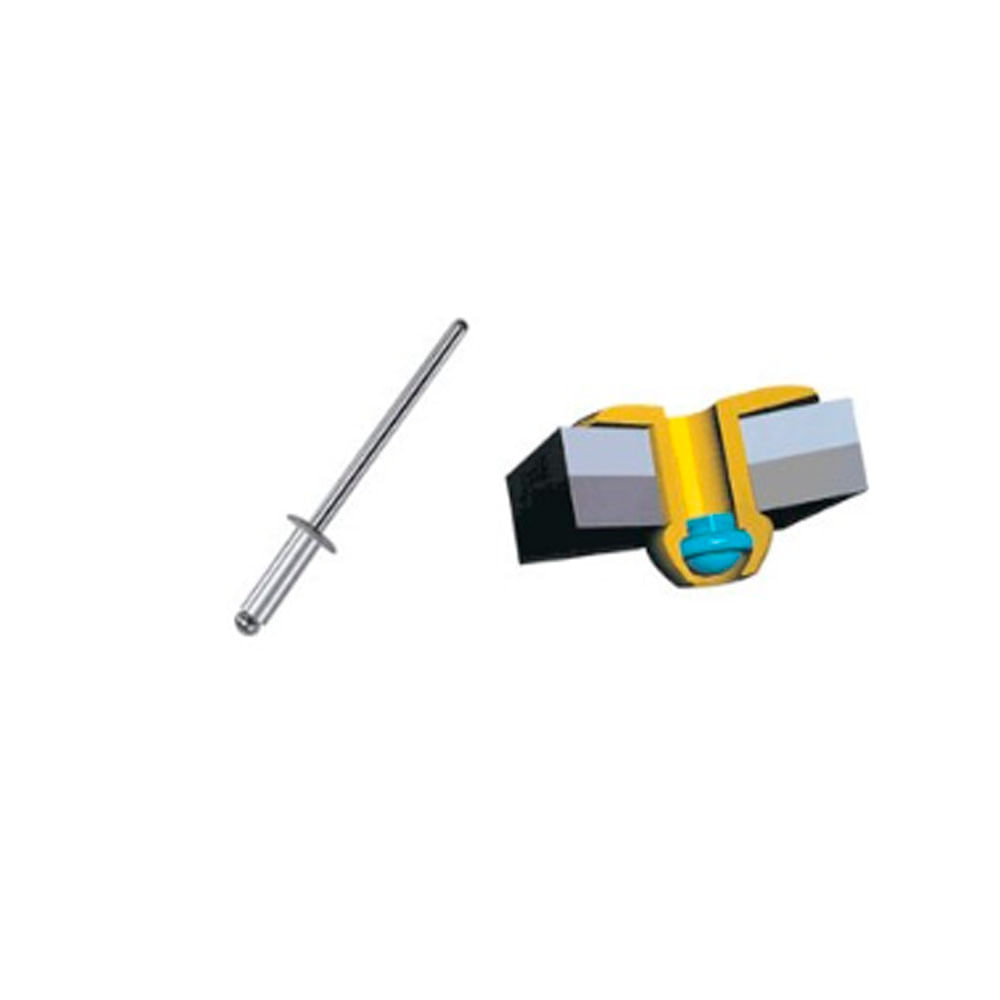 Rebite 4,80mm x 30,20mm Pop Refal caixa 500 peças alumínio/aço | G-Haus ...