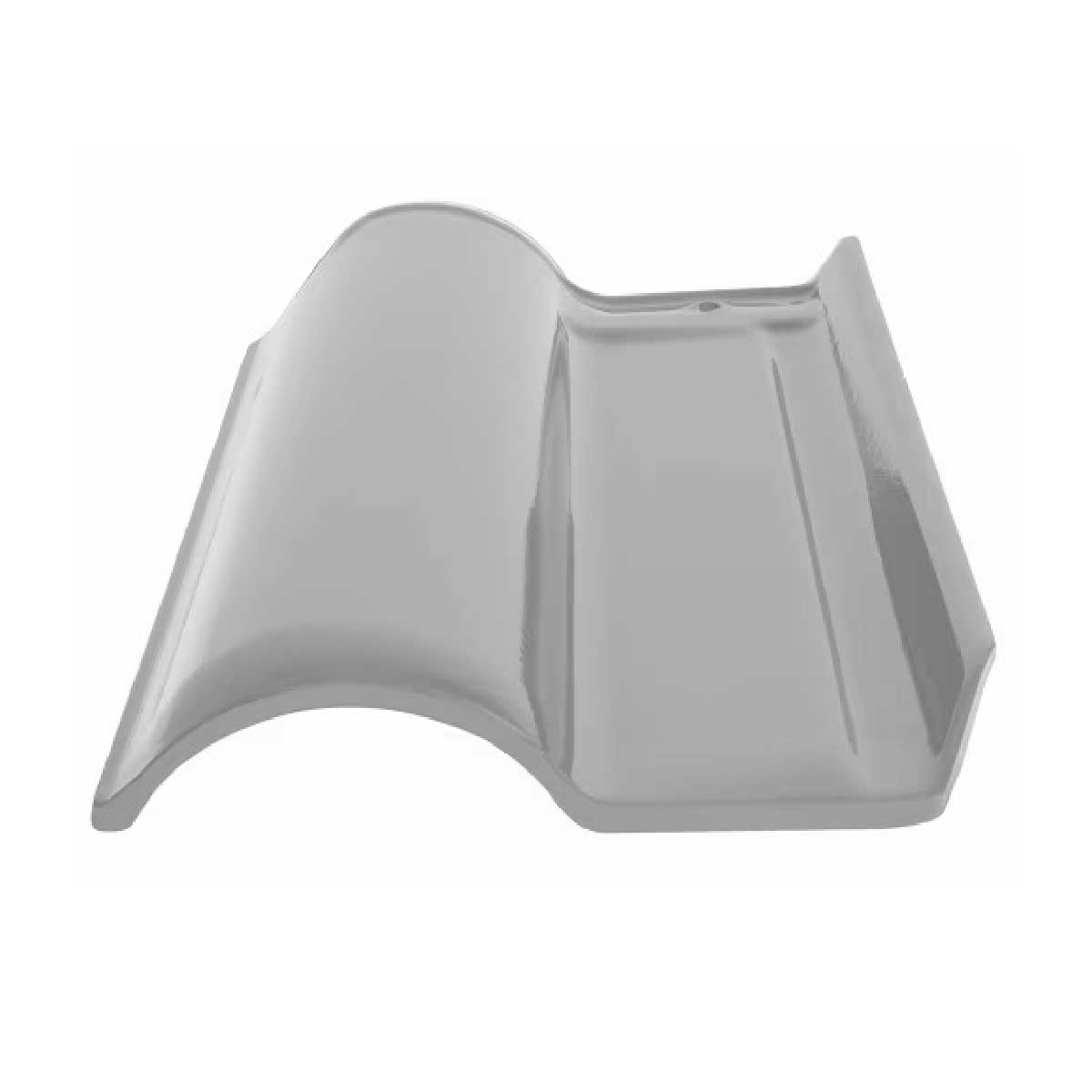 Telha Esmaltada Wave Cejatel O860/03 Cinza | G-Haus - G-Haus