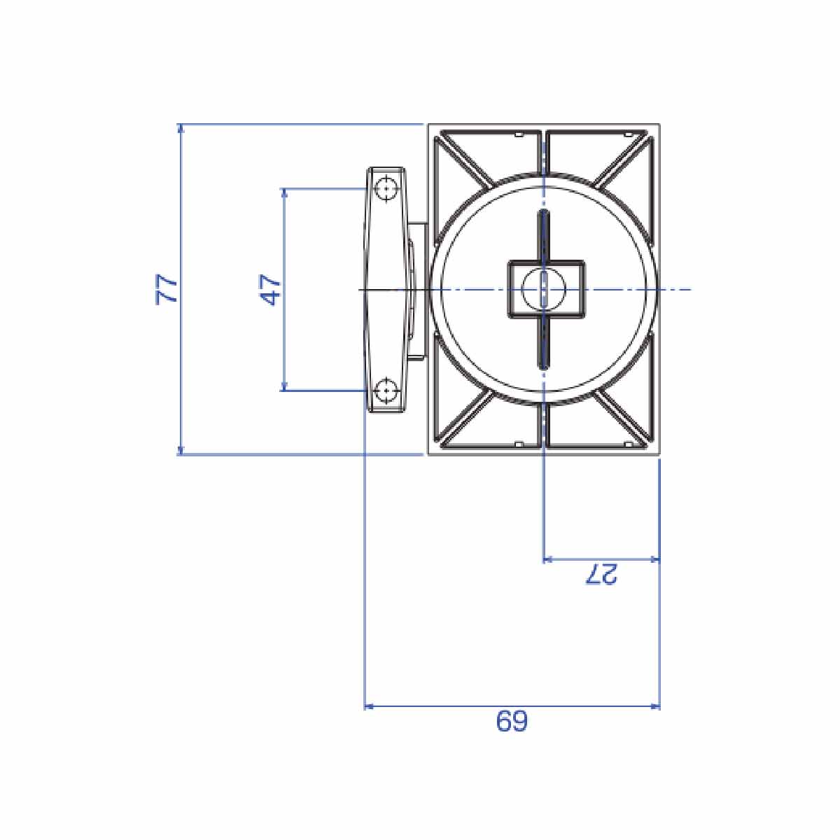Base Monocomando para Chuveiro Baixa e Alta Pressão Deca | G-Haus - G-Haus