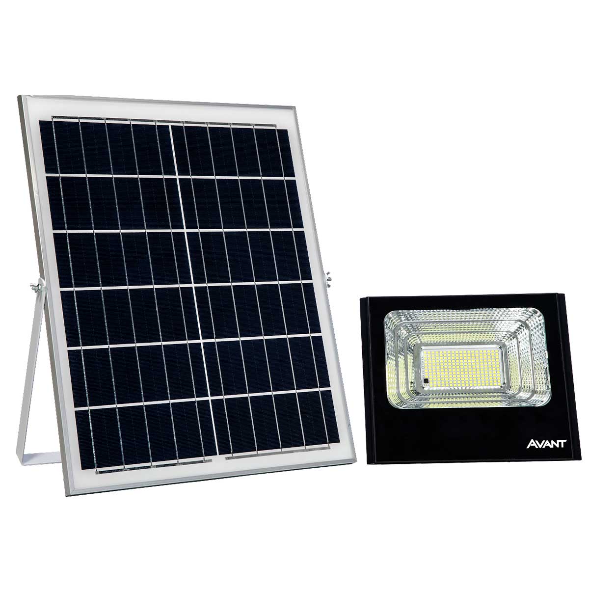 Refletor LED Solare com Sensor e Controle Avant 6500K Preto 60W | G-Haus - G-Haus