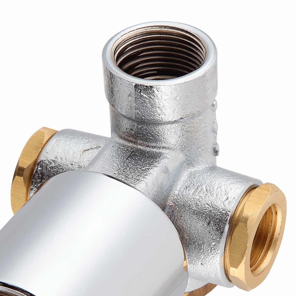 Base Monocomando Chuveiro 3/4" Meber Cromado | G-Haus - G-Haus