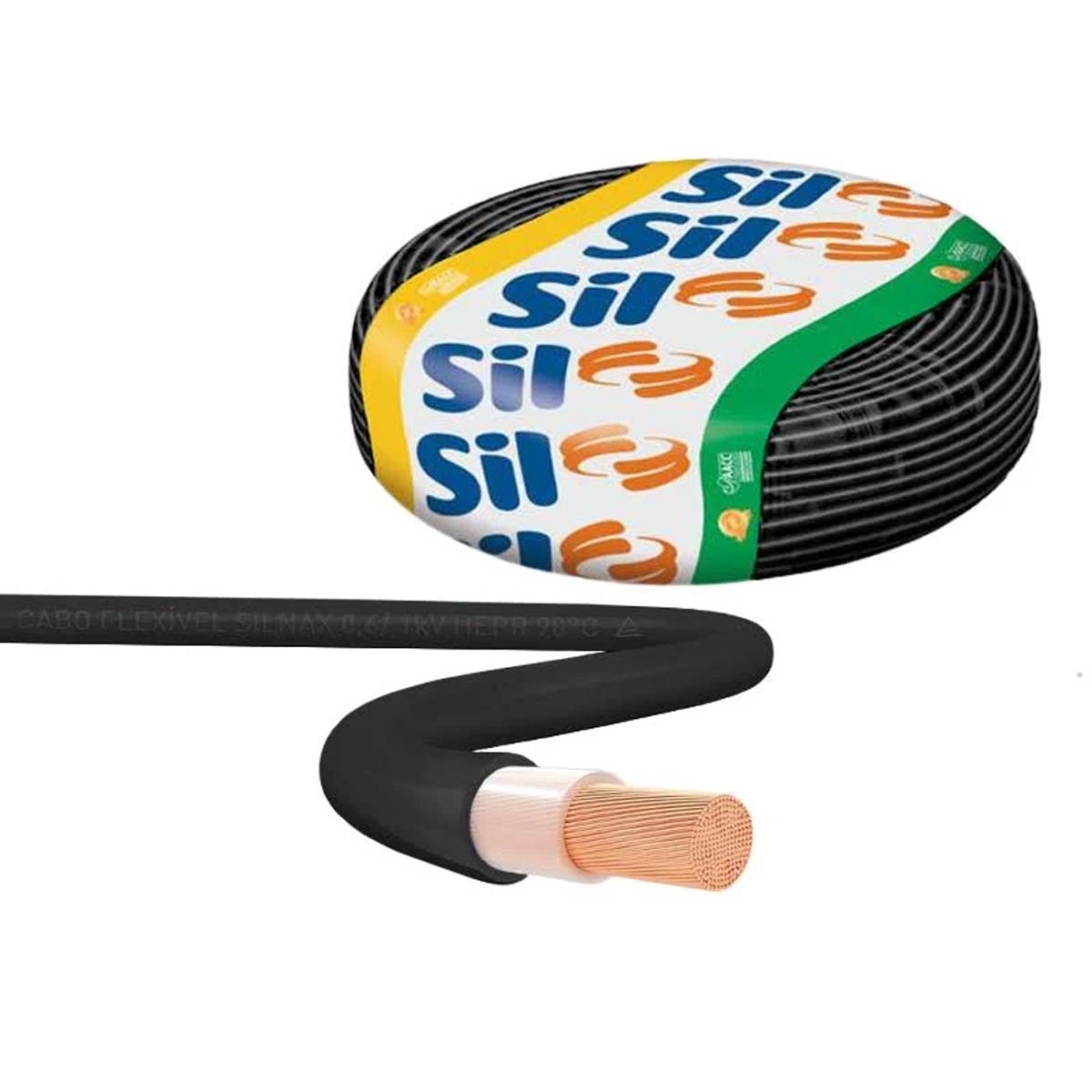 Fio Elétrico Flexível 0,6/1kV HEPR 90°C Sil Preto | G-Haus - G-Haus Fio Elétrico Flexível 0,6/1kV HEPR 90°C Sil Preto | G-Haus - G-Haus